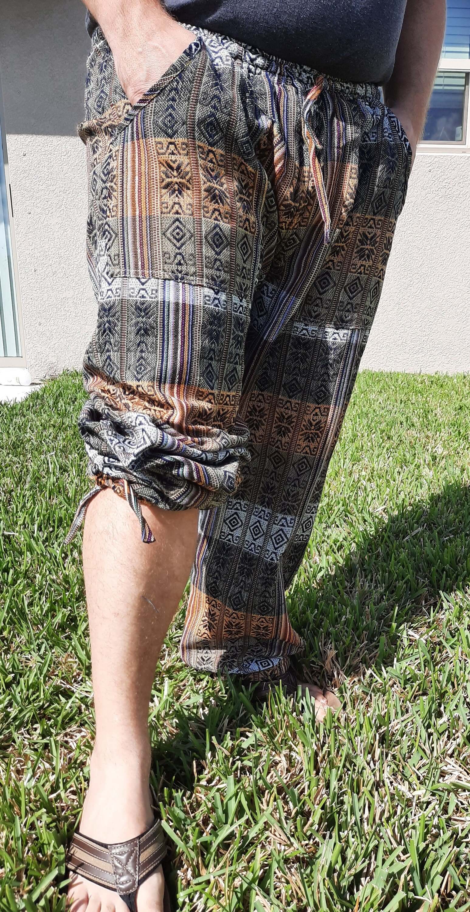 Hippie Pants Size L | Brown Earth Colors